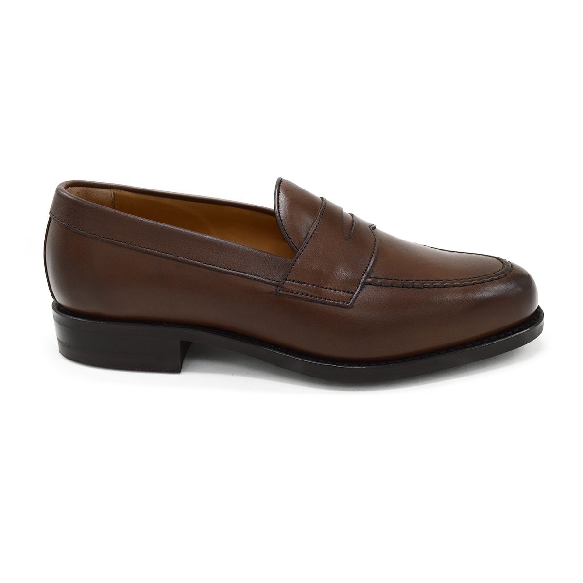 FACTORY SECOND Berwick 1707 Penny Loafer (9628) -Melize Brown Dainite ...